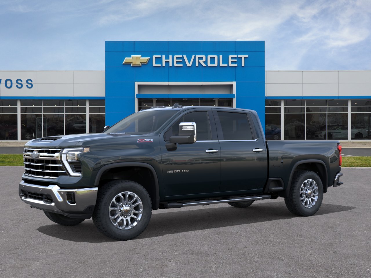 $81,301 2026 Chevrolet Silverado 2500 HD LTZ Cypress Gray Crew Cab in ...