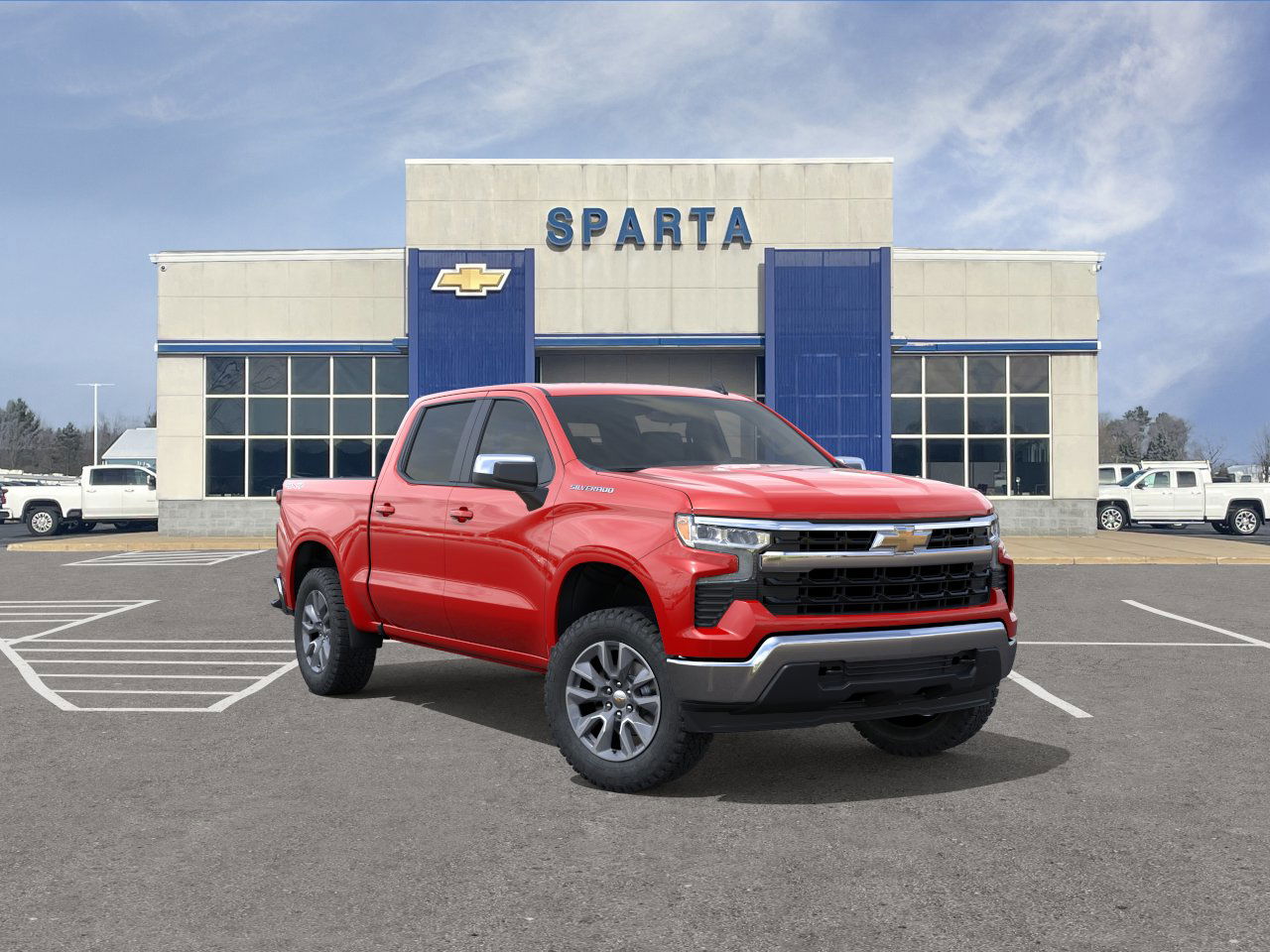 New 2026 Chevrolet Silverado 1500 LT (2FL) Crew Cab in Sparta # | Sparta Chevrolet, Inc.