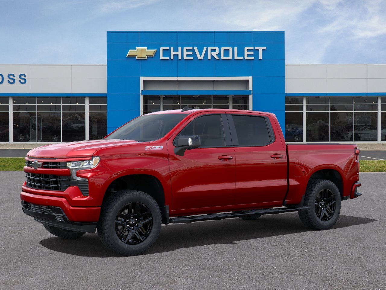 $56,227 2024 Chevrolet Silverado 1500 RST Radiant Red Tintcoat Crew Cab ...