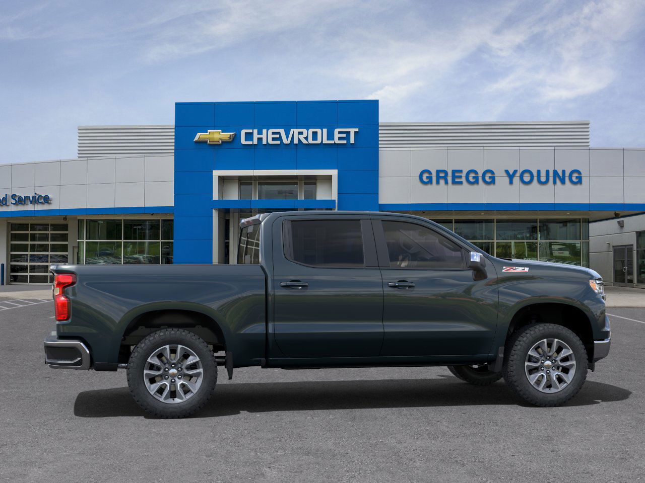 New 2025 Chevrolet Silverado 1500 LT Crew Cab Cypress Gray for Sale in ...