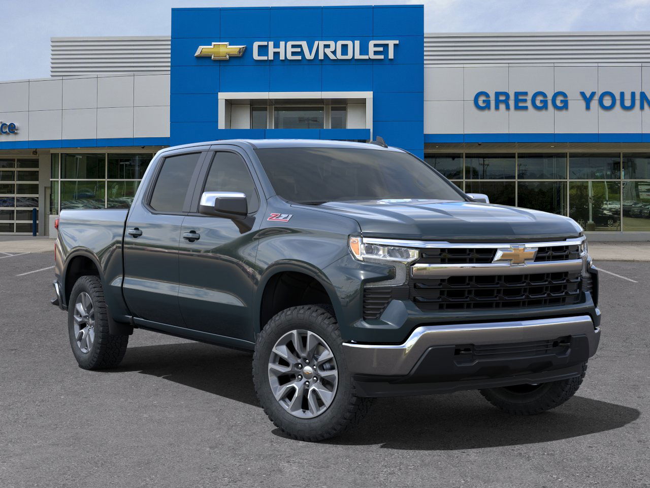 New 2025 Chevrolet Silverado 1500 LT Crew Cab Cypress Gray for Sale in ...