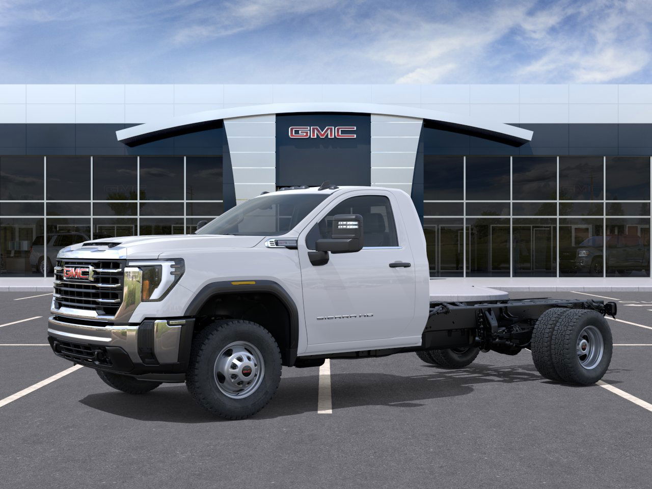 New 2025 GMC Sierra 3500 HD Chassis Cab Pro Regular Cab in North Salt ...