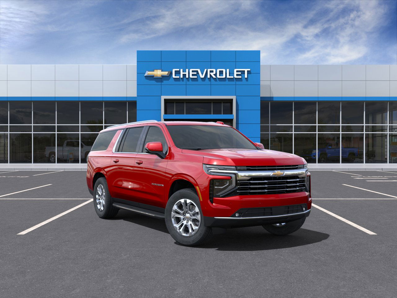 New 2025 Chevrolet Suburban LT SUV in El Paso #A55706 | Rudolph Chevrolet