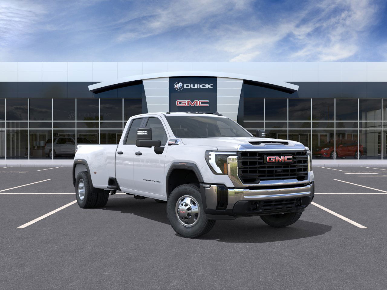 New 2026 GMC Sierra 3500 HD Pro DRW Double Cab in Morganton #G26-0139 ...