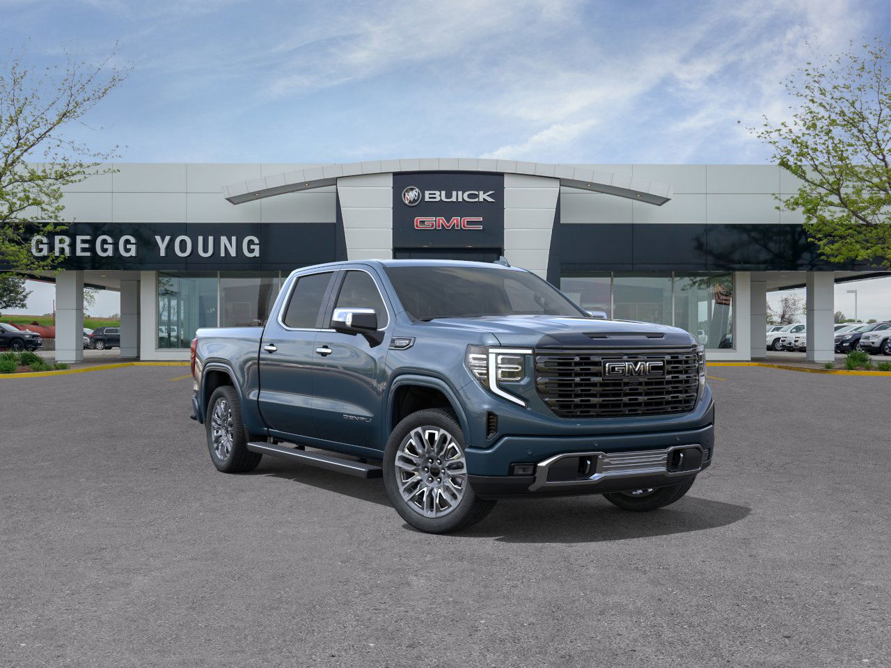 New 2026 GMC Sierra 1500 Denali Ultimate Crew Cab Downpour Metallic in ...
