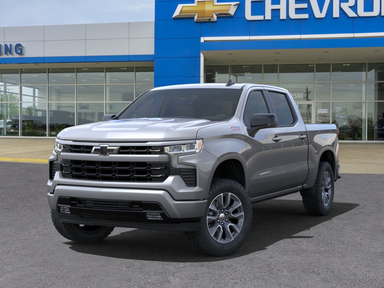 Sterling Gray Metallic New 2024 Chevrolet Silverado 1500 RST Crew Cab ...