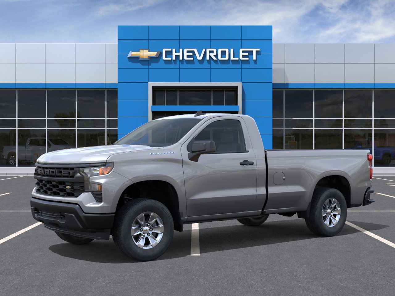 New 2026 Chevrolet Silverado 1500 WT Regular Cab in Sand Springs #105317 | Keystone Chevrolet