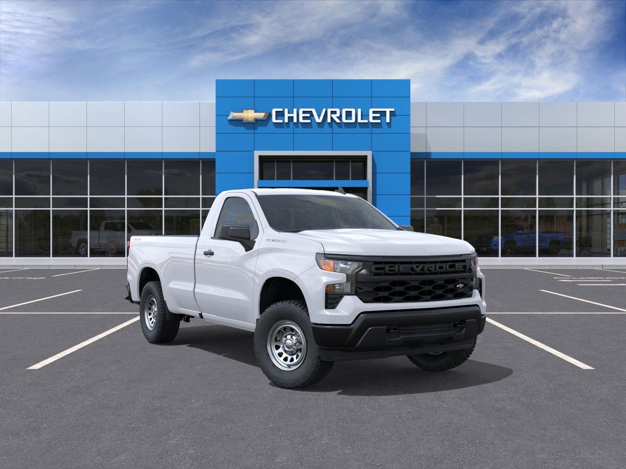 New 2025 Chevrolet Silverado 1500 WT Regular Cab in El Paso #A55854 ...
