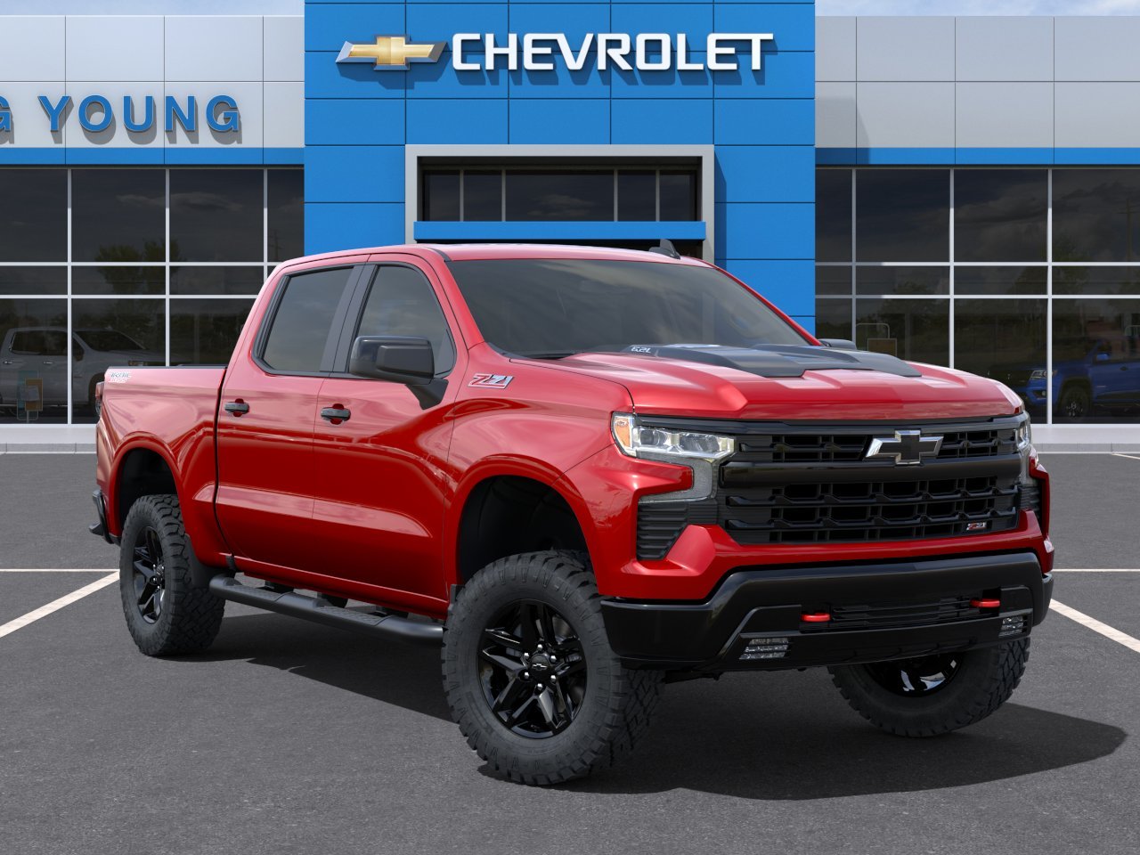 New 2024 Chevrolet Silverado 1500 LT Trail Boss Crew Cab Radiant Red ...