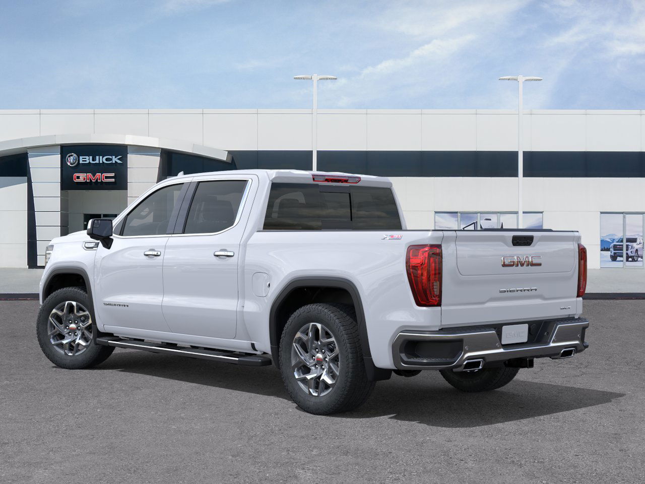 New 2026 GMC Sierra 1500 SLT Crew Cab in Humble # | Texan GMC Buick