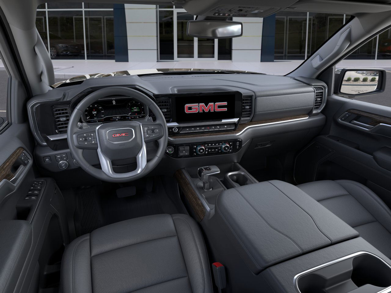 New 2025 GMC Sierra 1500 SLT Crew Cab in San Antonio # | Cavender Buick GMC West