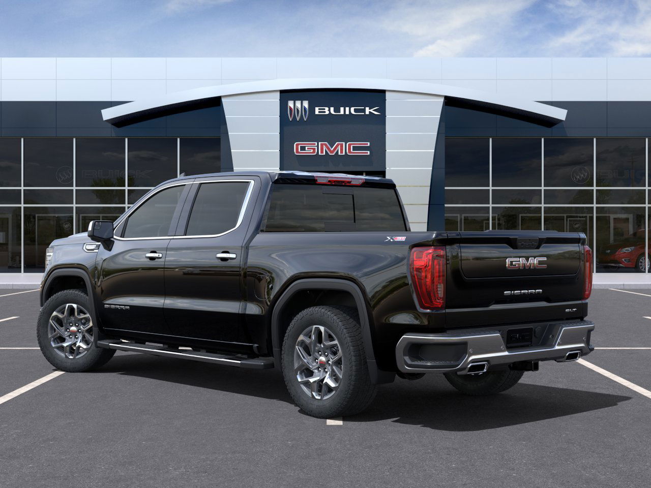 New 2025 GMC Sierra 1500 SLT Crew Cab in San Antonio # | Cavender Buick GMC West
